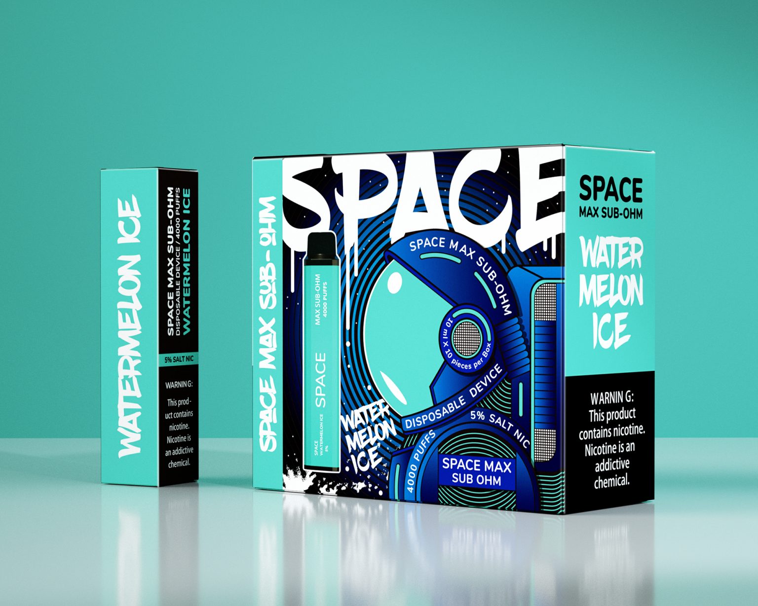 Space Max 4000 Watermelon Ice | Lotus Vape & Smoke Shop – Fort Myers ...